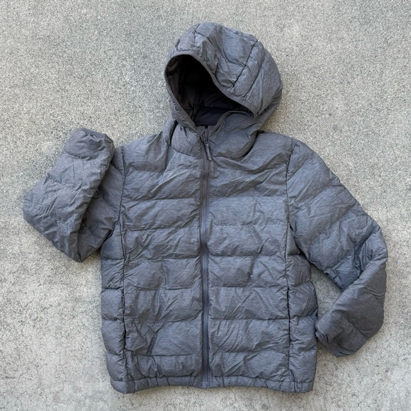 Uniqlo | Jackets & Coats | Uniqlo Boys Puffer Jacket 9 Gray Grey Winter ...
